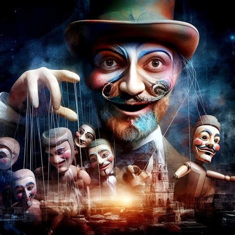 Download Puppeteer Theatre Puppet Royalty Free Stock Illustration Image Pixabay