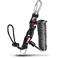 Scuba Diving Coiled Lanyard Heavy Duty Stainless Steel