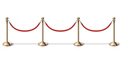 절연 장벽 로프 무료 벡터