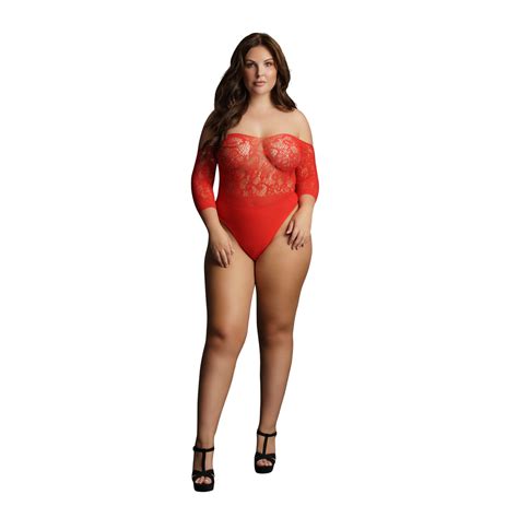 Crotchless Rhinestone Teddy Plus Size Catsuits And Bodys Club And Hot
