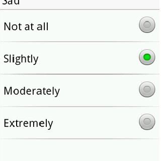 An Example Of A Single Survey Question With An Integer Range Response Download Scientific