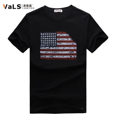 Vals 男士短袖t恤 美国旗潮流印花短袖t恤 男td074 2014新春五折feihu3033 Vals 男士短袖t恤 美国旗潮流印花短袖t恤 男td074 2014新春五折feihu3033