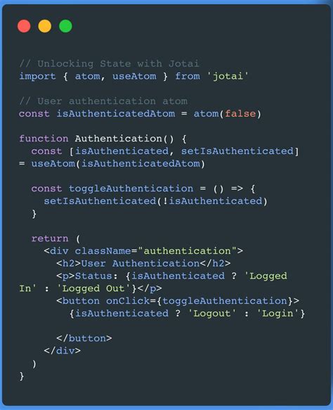 Prathamesh Zingade On Linkedin Jotai React Statemanagement Upgradeyourcode Frontenddeveloper