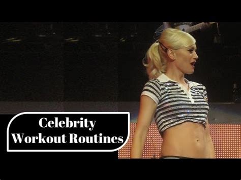 Gwen Stefani Workout Routine Youtube