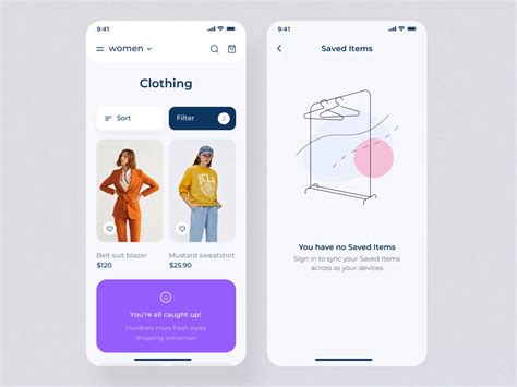 clother ui mobile kit ii by anton tkachev mobile ui patterns web app