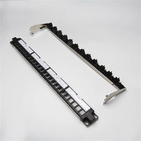 FTP STP 24 Port Blank Patch Panel With Dust Shutter China Empty Patch Panel And RJ45 Patch Panel
