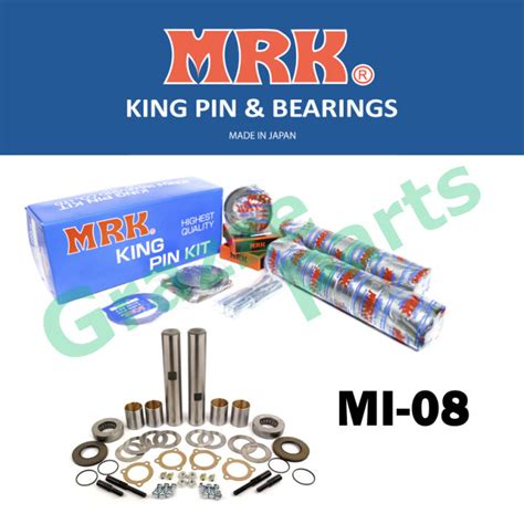 Mrk Japan King Pin Kit Isuzu Npr 39 Hicom 44 Bearing 14mm Kingpin
