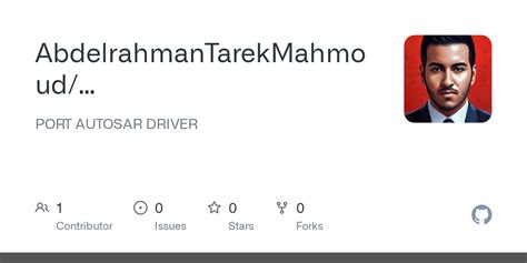 Github Abdelrahmantarekmahmoud Port Autosar Driver Port Autosar Driver