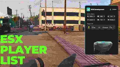 Esx Player List Esx Scripts