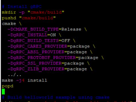 Missing Grpctargetscmake File For Hello World Grpc With C · Issue