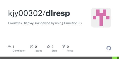 Github Kjy00302dlresp Emulates Displaylink Device By Using Functionfs