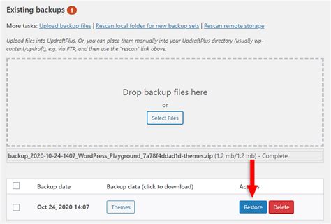how to backup and restore your wordpress site with updraftplus ready
