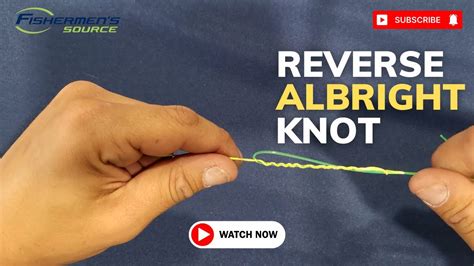 Reverse Albright Knot Youtube