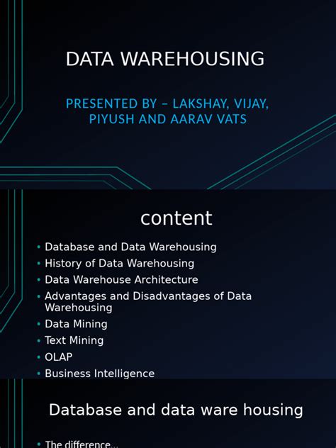data warehousing pdf data warehouse data mining