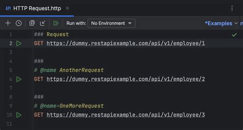 Exploring The Request Syntax Intellij Idea Documentation