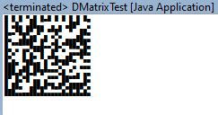 Create UTF 8 Data Matrix Barcode Using Eclipse For Java