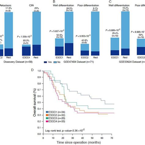 Unsupervised Classification Identified Four Subtypes A Consensus