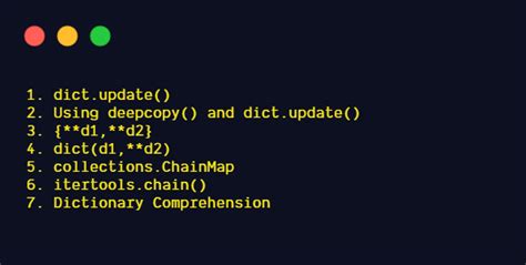 7 Different Ways To Merge Dictionaries In Python All About Ai Ml