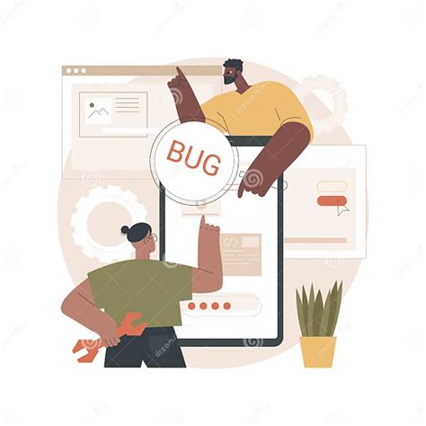 Software Testing Abstract Concept Vector Illustration Stock Vector Illustration Of Concept