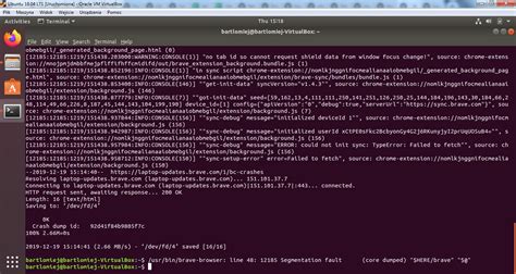 Crash On Exit With Sync Enabled After Closing Tor Window · Issue 7459 · Bravebrave Browser