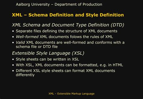 PPT XML Extensible Markup Language PowerPoint Presentation Free Download ID