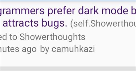 seen in r showerthoughts r programmerhumor