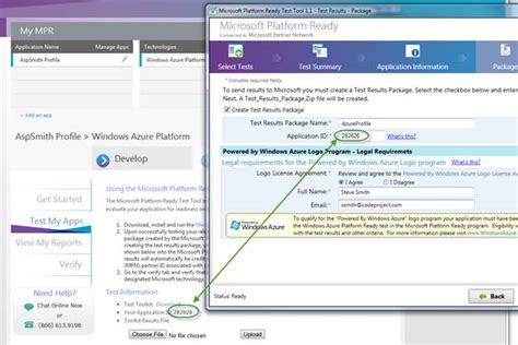 deploy and test an azure app with platform ready codeproject