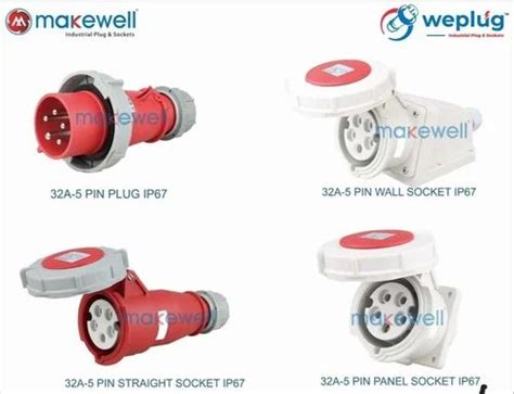 Industrial Plug Socket Ip67 At ₹ 180piece In Vadodara Id 2851812470962
