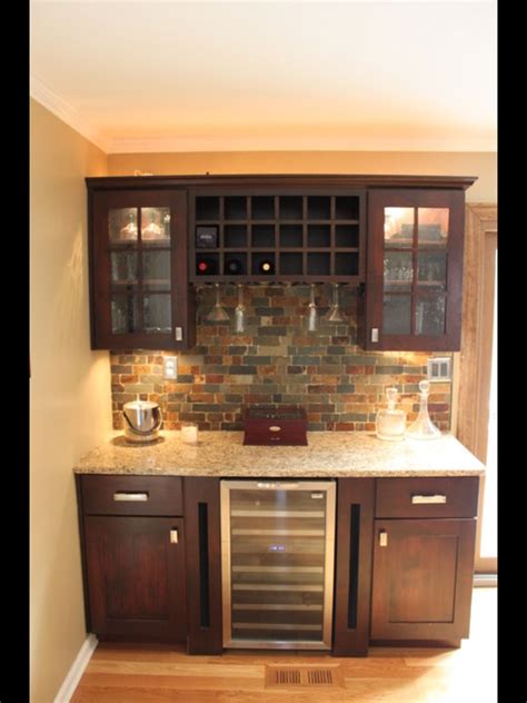 Kitchen Wine Bar Design At Ida Wheeler Blog