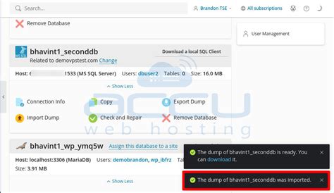 how to import a mysql ms sql database dump to a mysql ms sql database