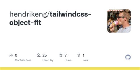 GitHub Hendrikeng Tailwindcss Object Fit