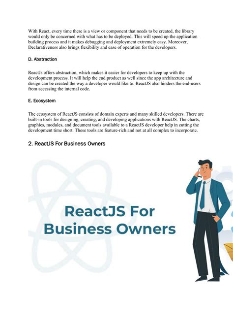Ppt Why Reactjs Makes A Perfect Choice For Your Next Project