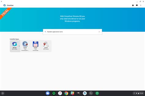 How To Use CrossOver To Use Linux To Use Windows On Chrome OS