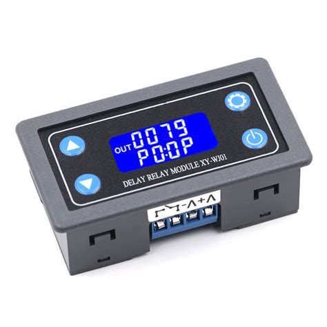 XY WJ01 LED Digital Time Delay Relay Switch Module Time Delayed Trigger Cycle Timing Circuit