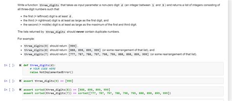 Solved Write A Function Three Digits That Takes As Input Chegg Com