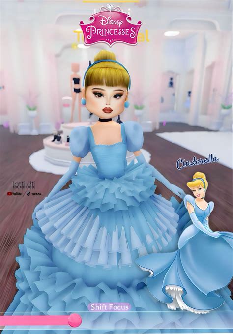Dress To Impress Disney Princesses𐬺 Belle Dress To Impress Disney