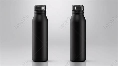 놀라운 3d 렌더링 배경이 있는 접이식 맥주병 Koozie의 검은색 전면 및 후면 보기 경이 배경 놀라 배경 음료수 병 배경 이미지 Hd 경이 놀라 음료수 병