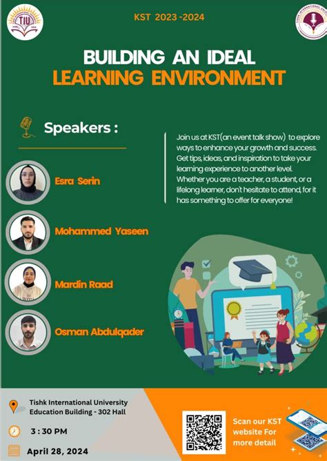 Kst Building An Ideal Learning Environment Elt Department Tiu