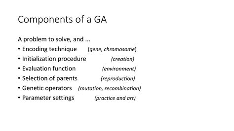 Genetic Algorithm Pptx