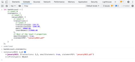 Nested Objects