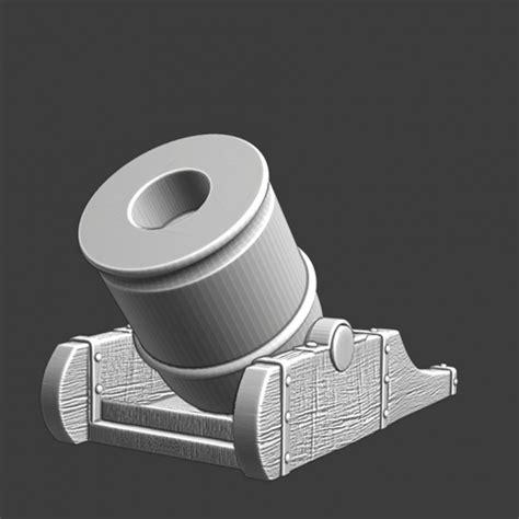 3d Printable Medieval Large Mortar Model By Northern Crusades Miniatures