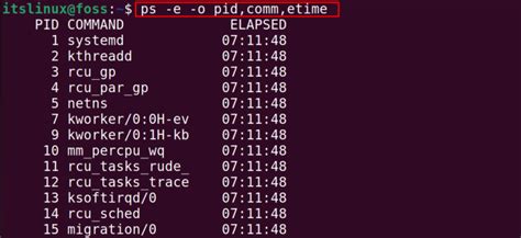 ps command in linux explained its linux foss