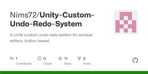 Github Nims72unity Custom Undo Redo System A Unity Custom Undo Redo