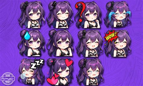 Generate Cute Unique Twitch Emotes Using Ai By Khayyam Akhtar Fiverr