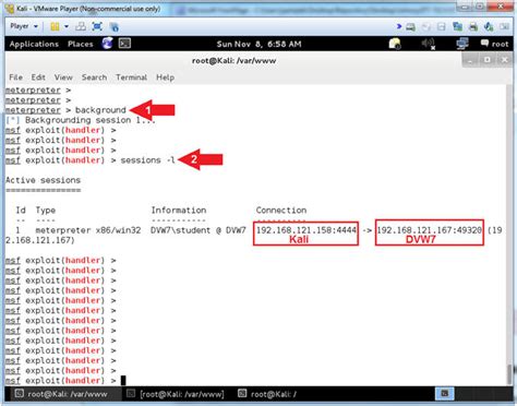 Metasploit Using Msfpayload And Msfencode Kali 10 Msfencode Putty