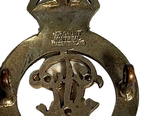 Ww2 Ppcli Officers Cap Badge