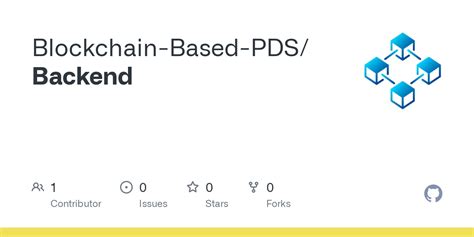github blockchain based pds backend
