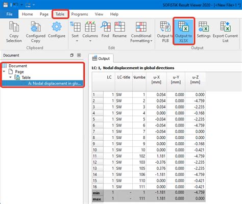 Extract Data From Sofistik Rhino Sofistik Forum