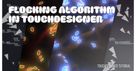 Flocking Effect With Touchdesigner Derivative