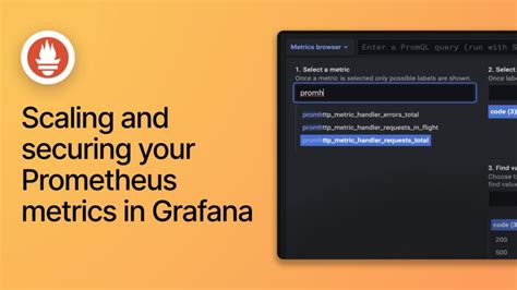 Scaling And Securing Your Prometheus Metrics In Grafana Cloud Grafana